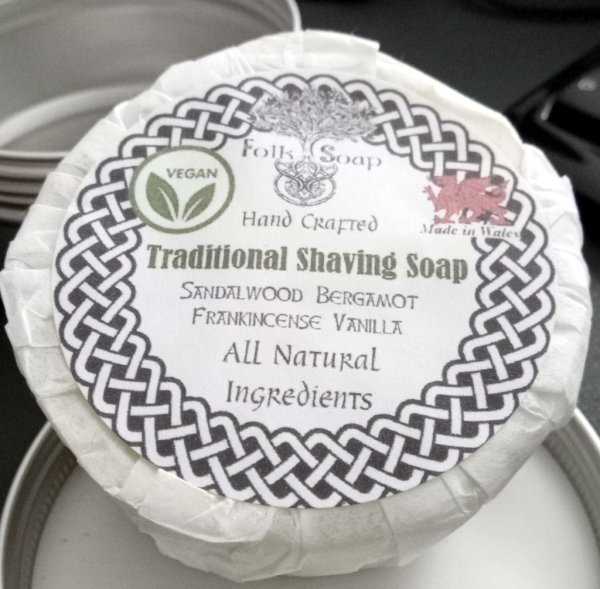 Review - Folk Soaps Traditional Shaving Soap | Against The Grain - Wet ...